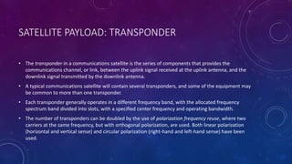 Satellite communication lecture9 | PPTX