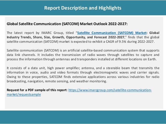 Satellite Communication (SATCOM) Market Development, Trends, Demand and ...