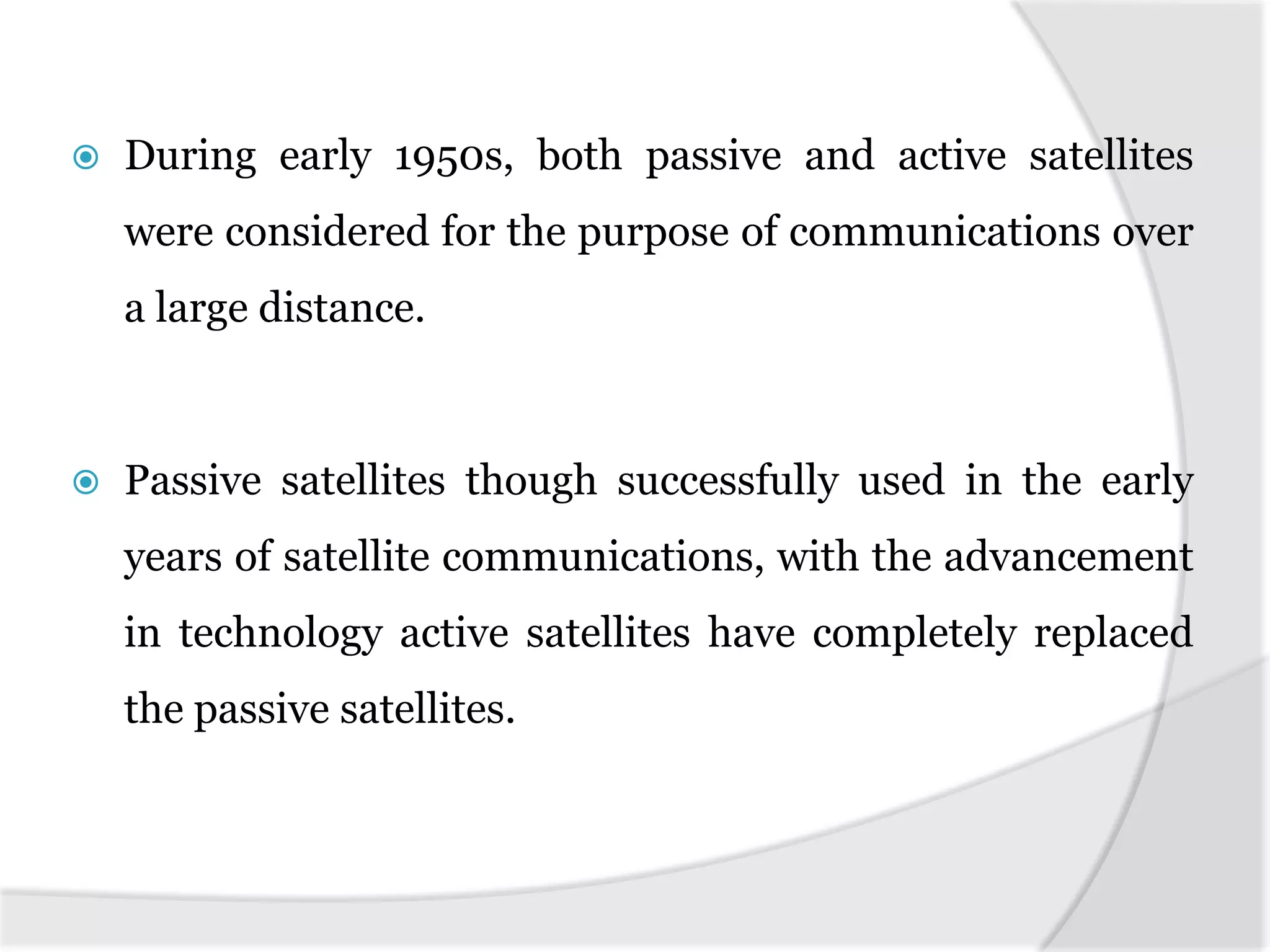 Satellite communication | PPTX