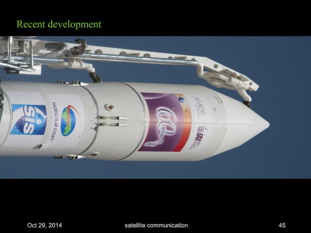 Satellite Communications Ppt Ppt Computer Networking Computing