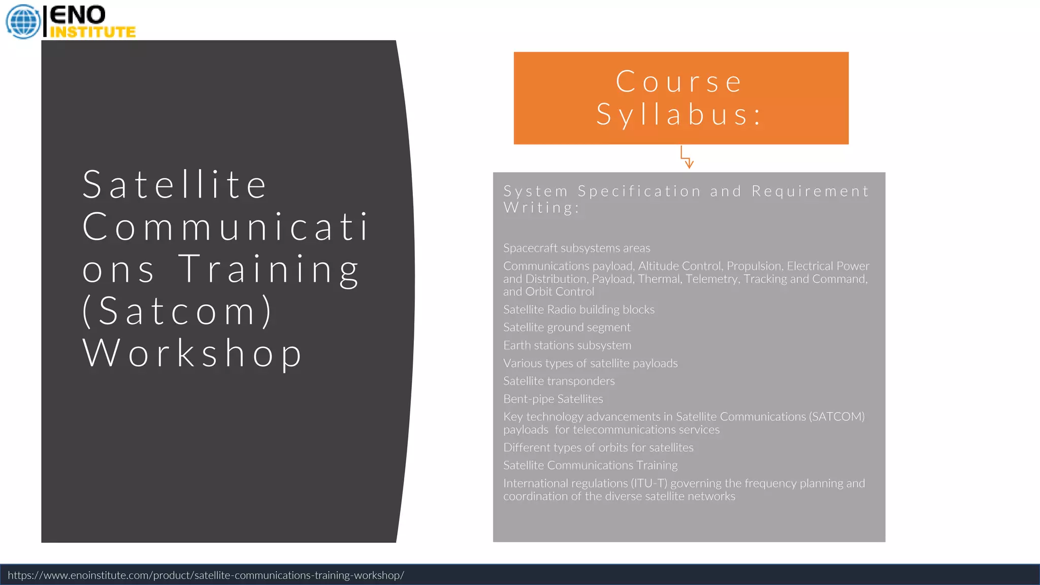 Satellite Communications Training | PDF