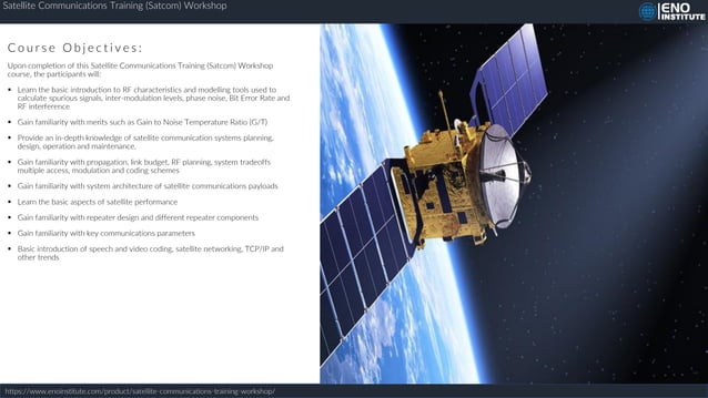 Satellite Communications Training | PDF