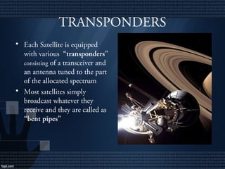 Satellite data network communication | PPT