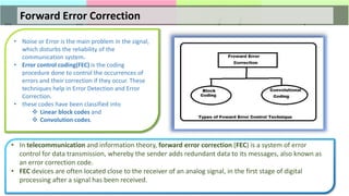 Satellite error detection and correction presentation | PPTX