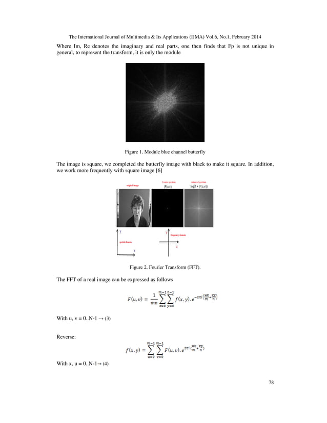 Satellite image compression algorithm based on the fft | PDF