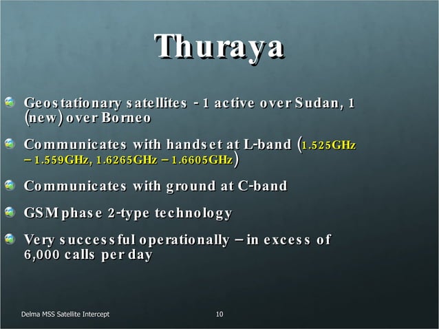 Satellite Interception | PPS