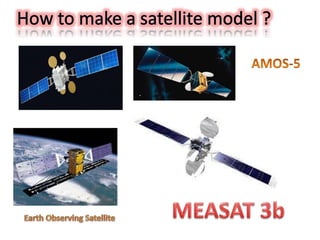 Satellite model | PPTX | Telecommunications Industry | Industries