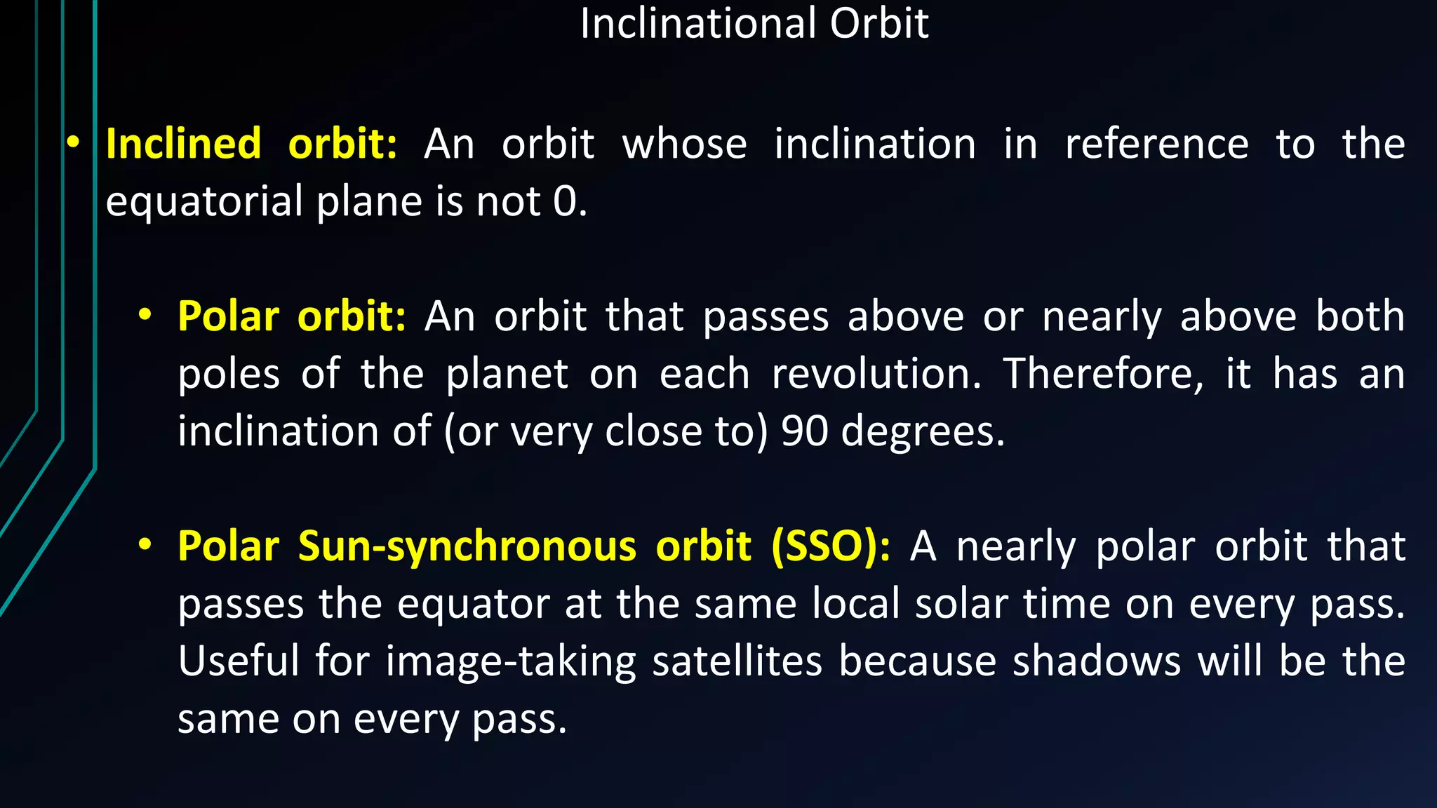 Satellite orbits | PPTX