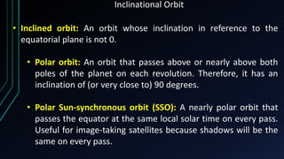 Satellite orbits | PPTX