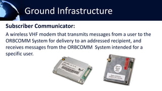 ORBCOMM Satellite System | PPTX