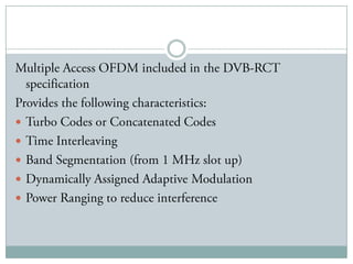 Satellite return-path systems | PPT