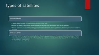 Satellites | PPTX