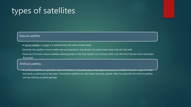 Satellites | PPTX