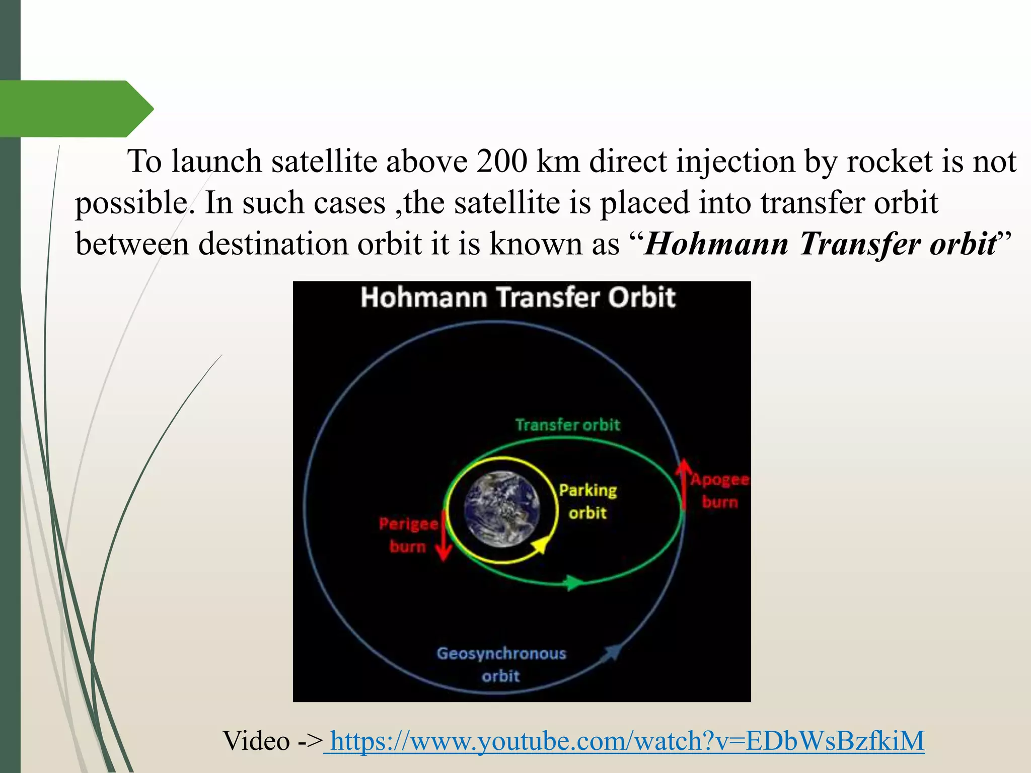 Satellites launching procedure and vechicles | PPTX