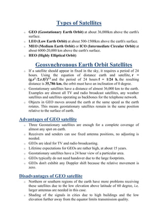 Satellites | PDF