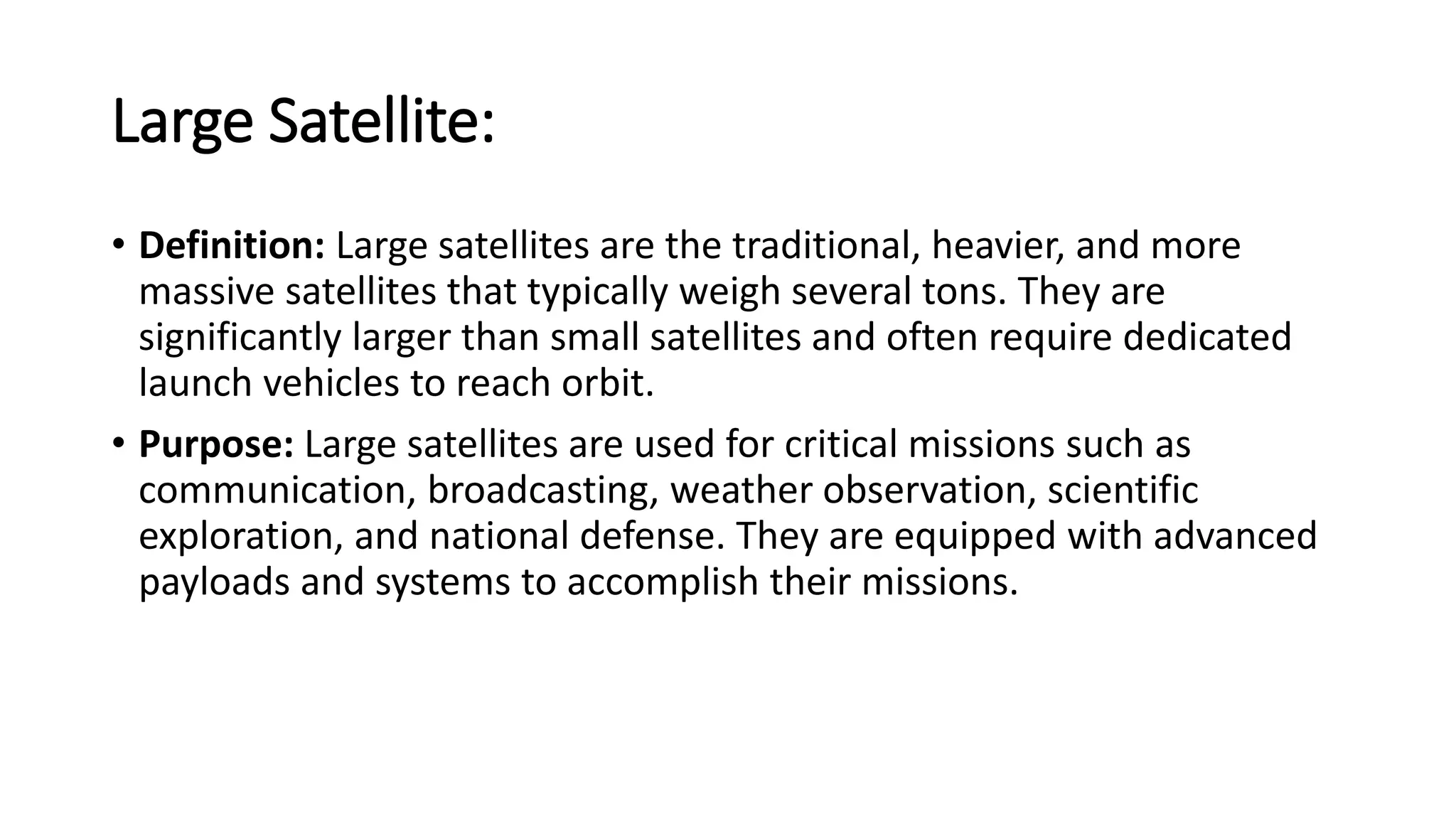 satellites and types of orbits. space science | PPTX