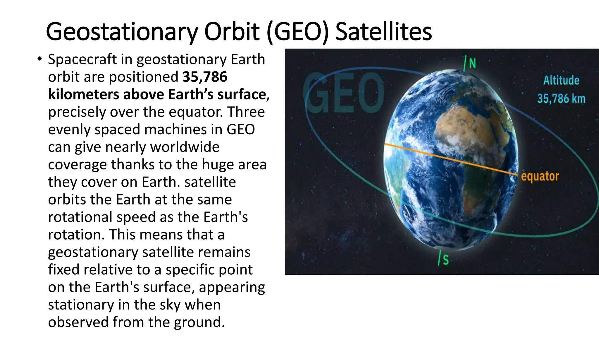 satellites and types of orbits. space science | PPTX