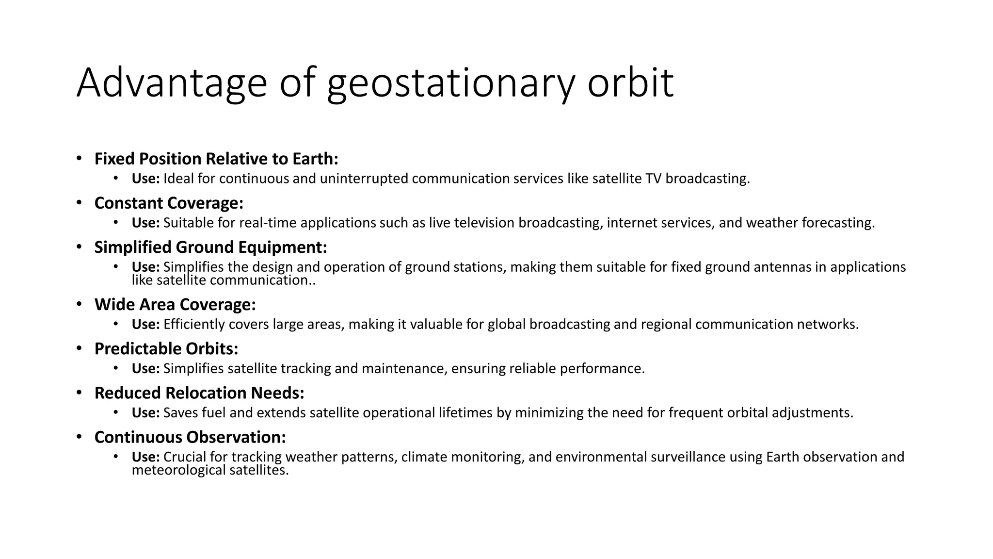 satellites and types of orbits. space science | PPTX