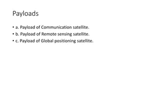 satellites and types of orbits. space science | PPTX