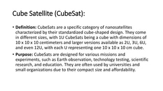 satellites and types of orbits. space science | PPTX