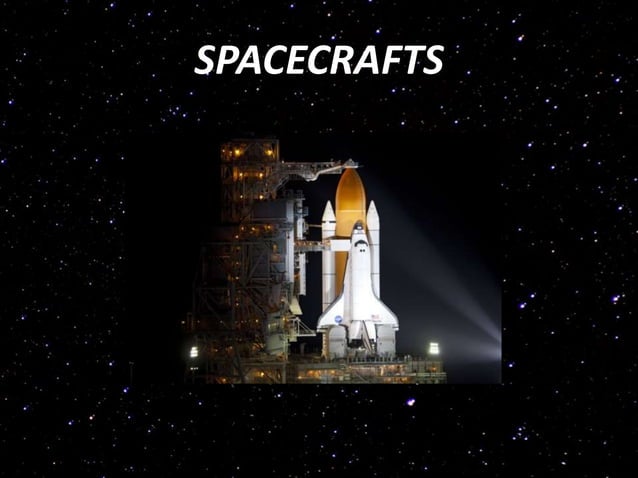 Satellites and spacecrafts | PPT