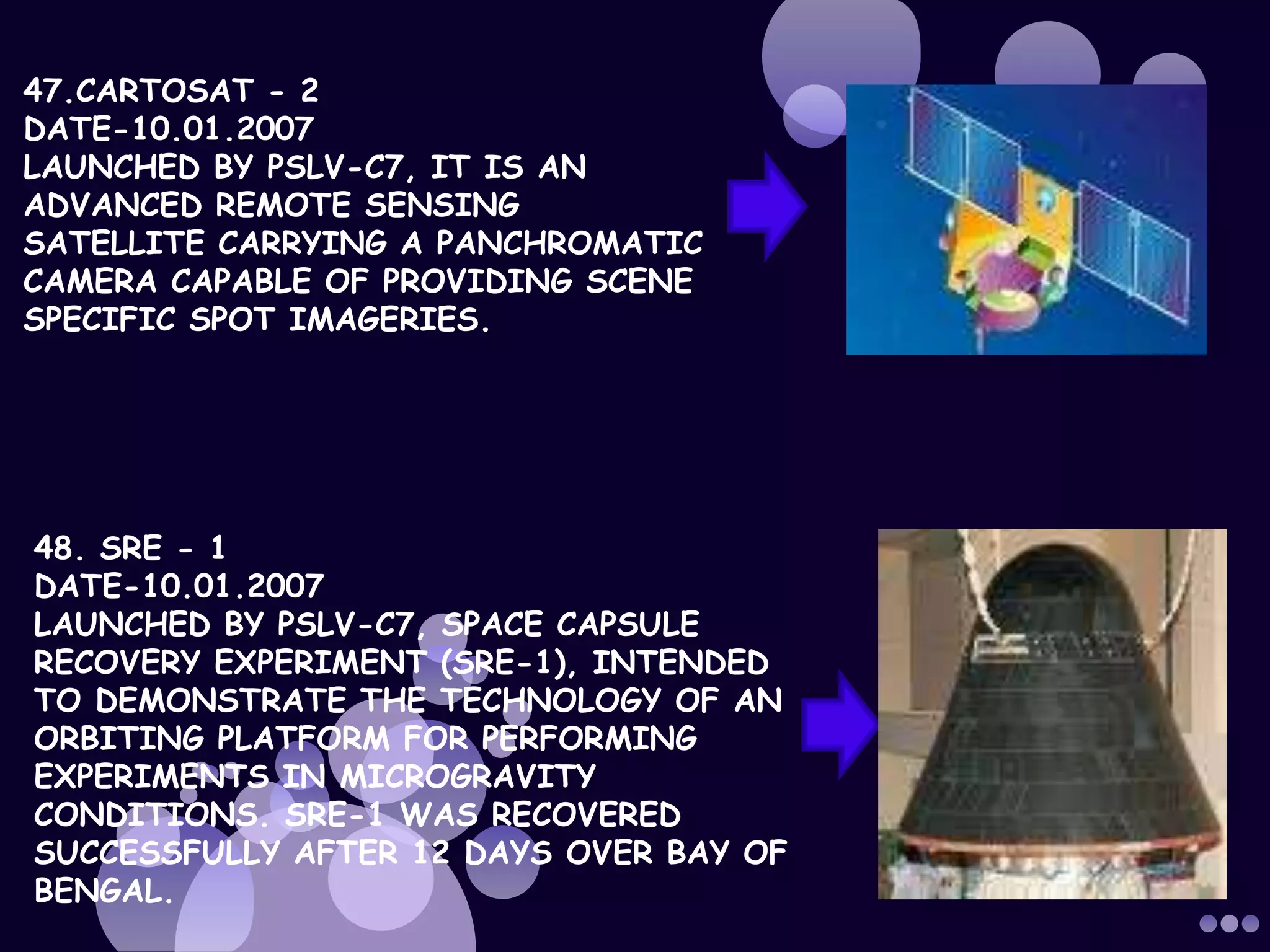 Satellites launched by india | PPTX