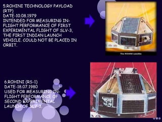 Artificial Satellites Rohini