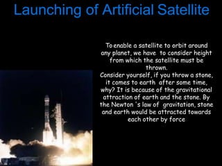 ARTIFICIAL SATELLITE PPT | PPTX