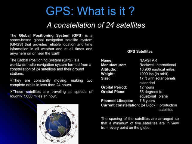 Satellites presentation | PPT | Geography | Science