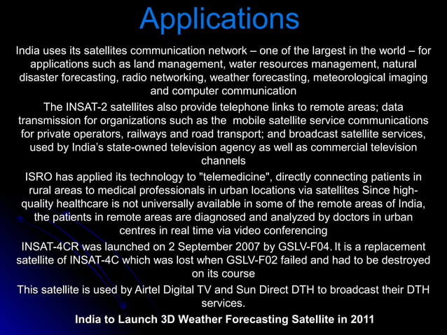 Satellites presentation | PPT | Geography | Science