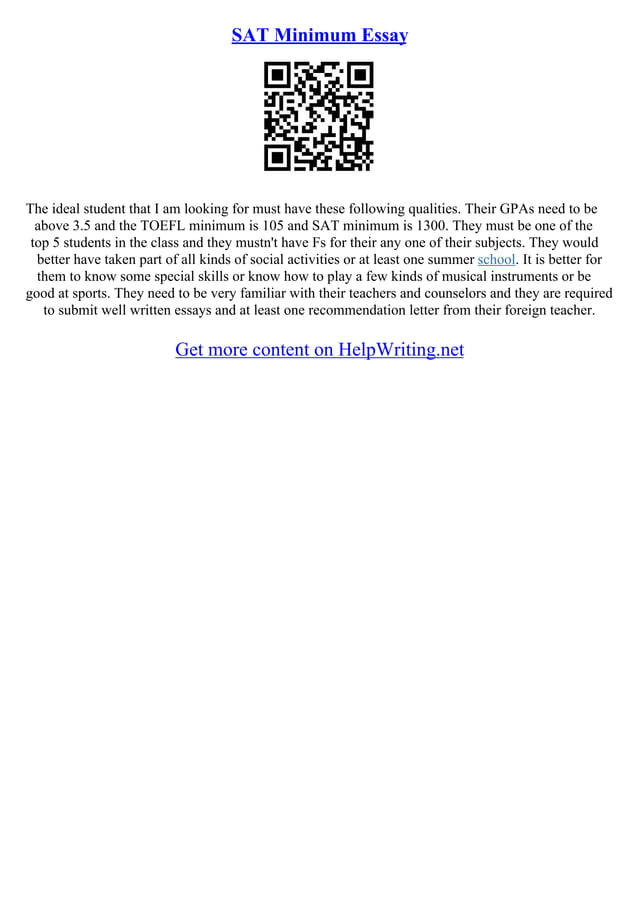 Sat Essay Practice Questions | PDF