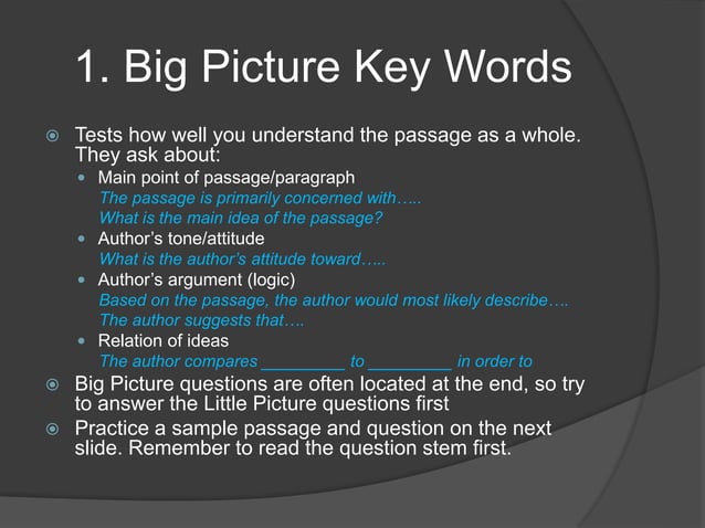 Sat Exam Reading Strategies Short Passages | PPTX | Science