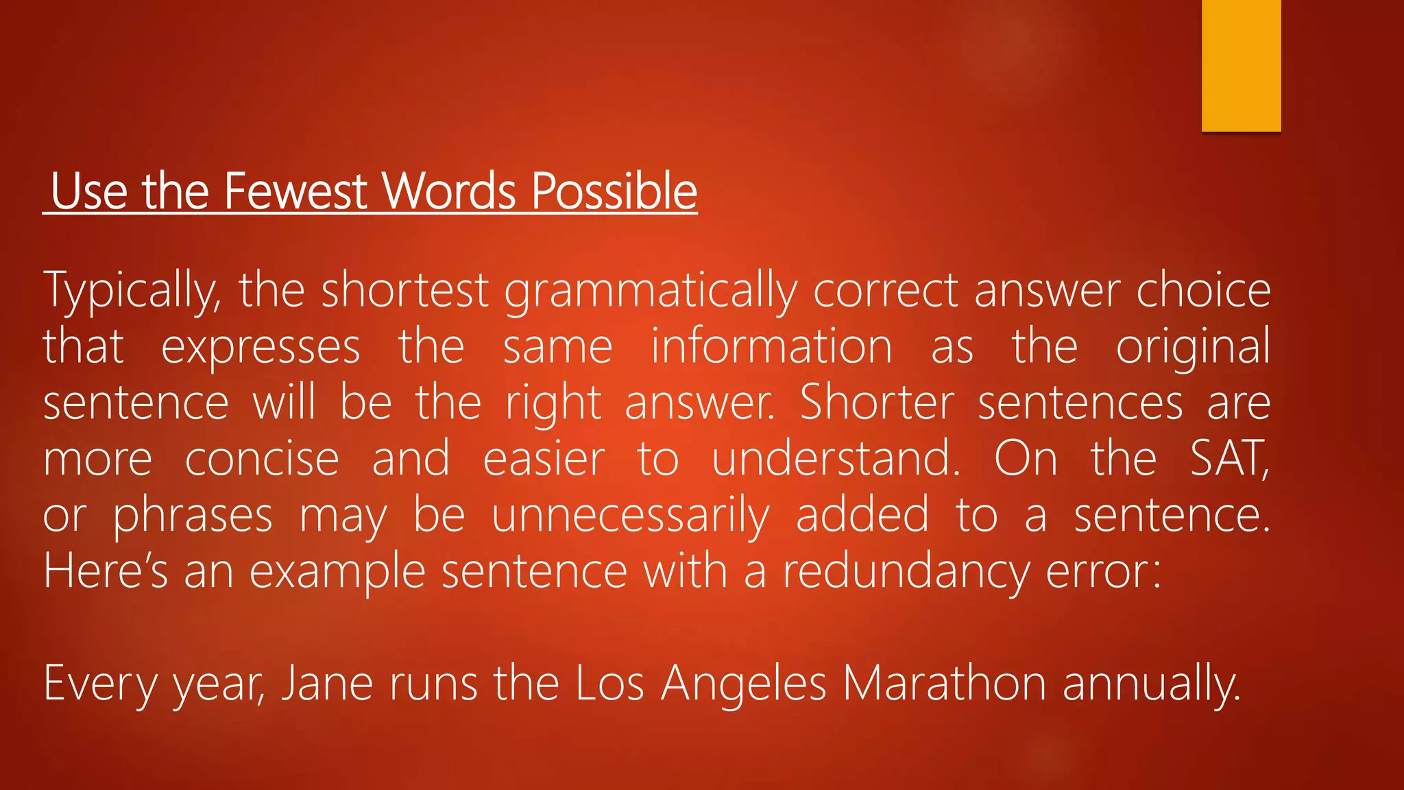 SAT Grammar Rules | PPTX