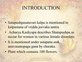 Sathapushpa | PPTX