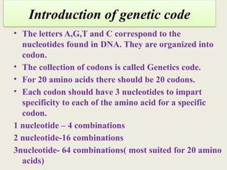 Detailed account on Genetic code Pbg.pptx