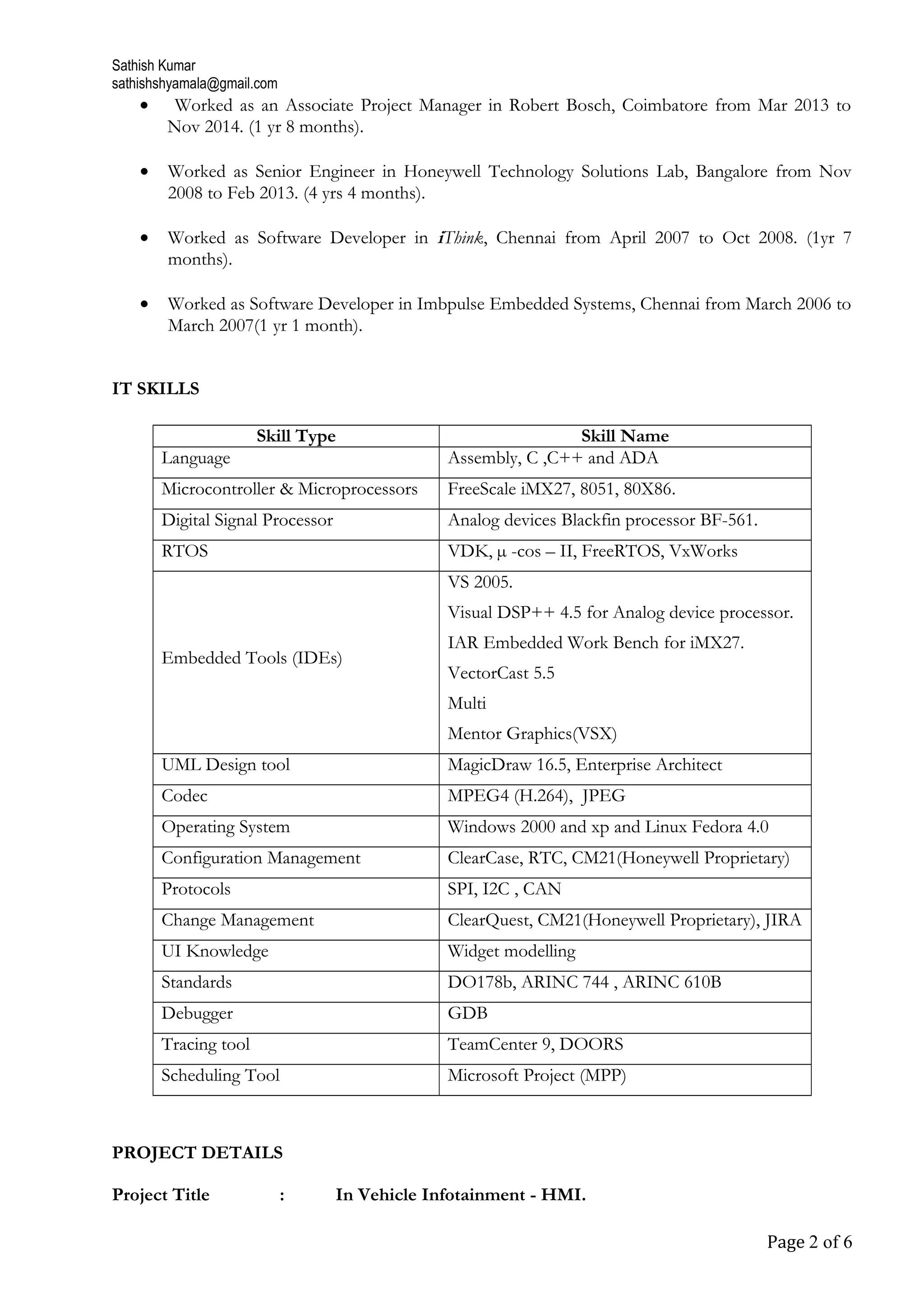 Sathish project mgmt_pmp_9+yrs | DOC