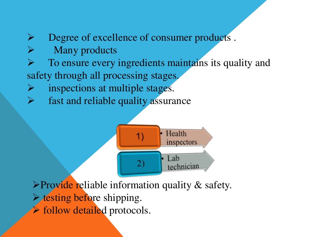 quality checking steps from the collection of raw materials till it r…