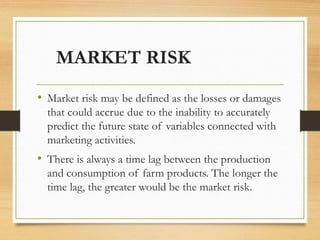 different risks in marketing | PPTX