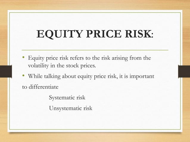 different risks in marketing | PPT