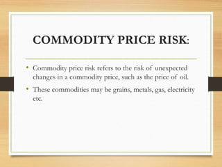 different risks in marketing | PPTX