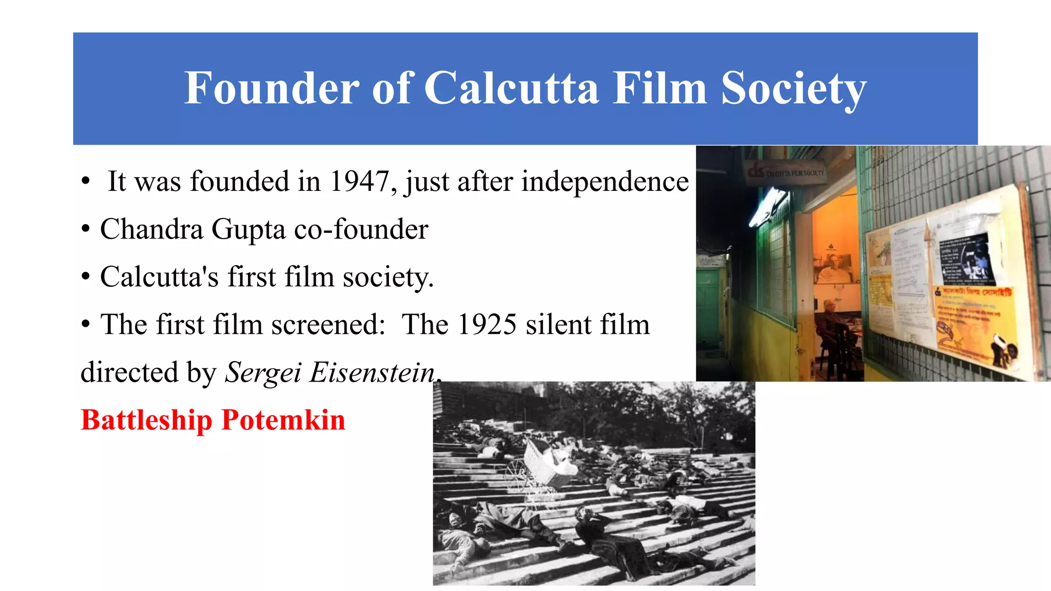 Satyajit Ray- Filmmaker | PPTX