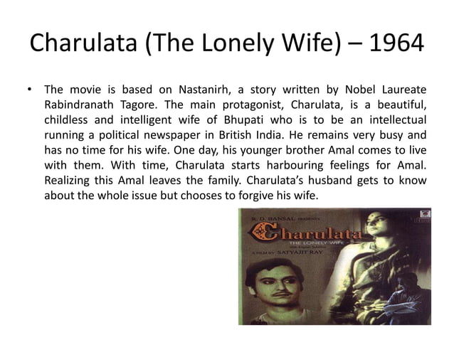 Sathyajith ray and his films | PPT | Free Download