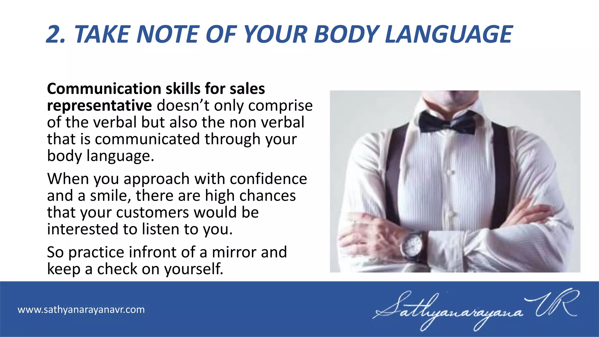 5 TIPS FOR EFFECTIVE SALES COMMUNICATION | PPSX