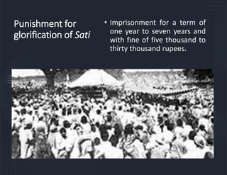 Origin and History of Sati | Indian Sati Regulation Act 1829 | Sati ...