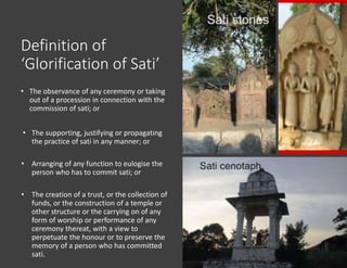 Origin and History of Sati | Indian Sati Regulation Act 1829 | Sati ...