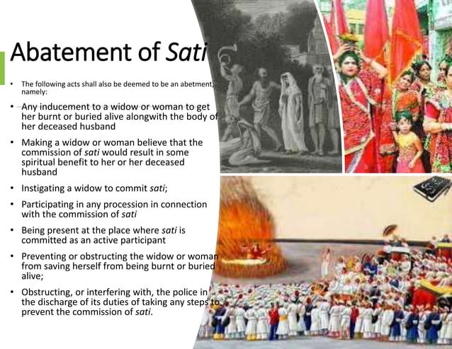 Origin and History of Sati | Indian Sati Regulation Act 1829 | Sati ...