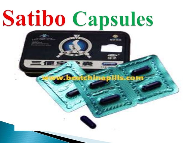 Satibo – herbal formula to fight impotence | PPTX