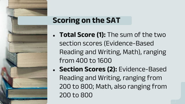 SAT Introduction.pptx | Standardized Testing | Educational Assessment