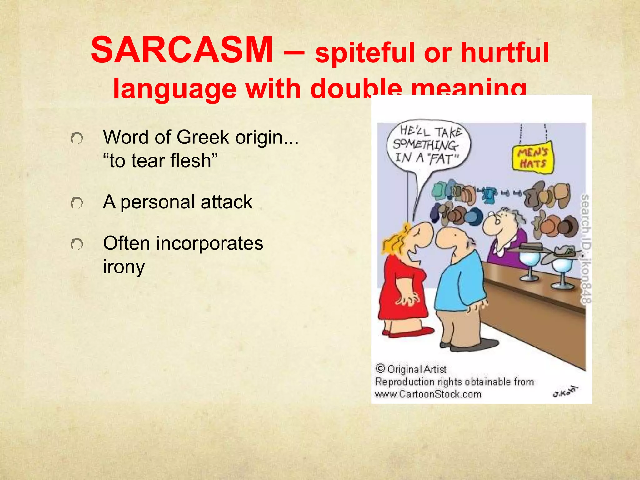 Techniques of Satire | PPTX