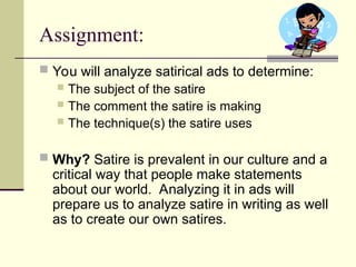 An understanding on what satire is and importance | PPT